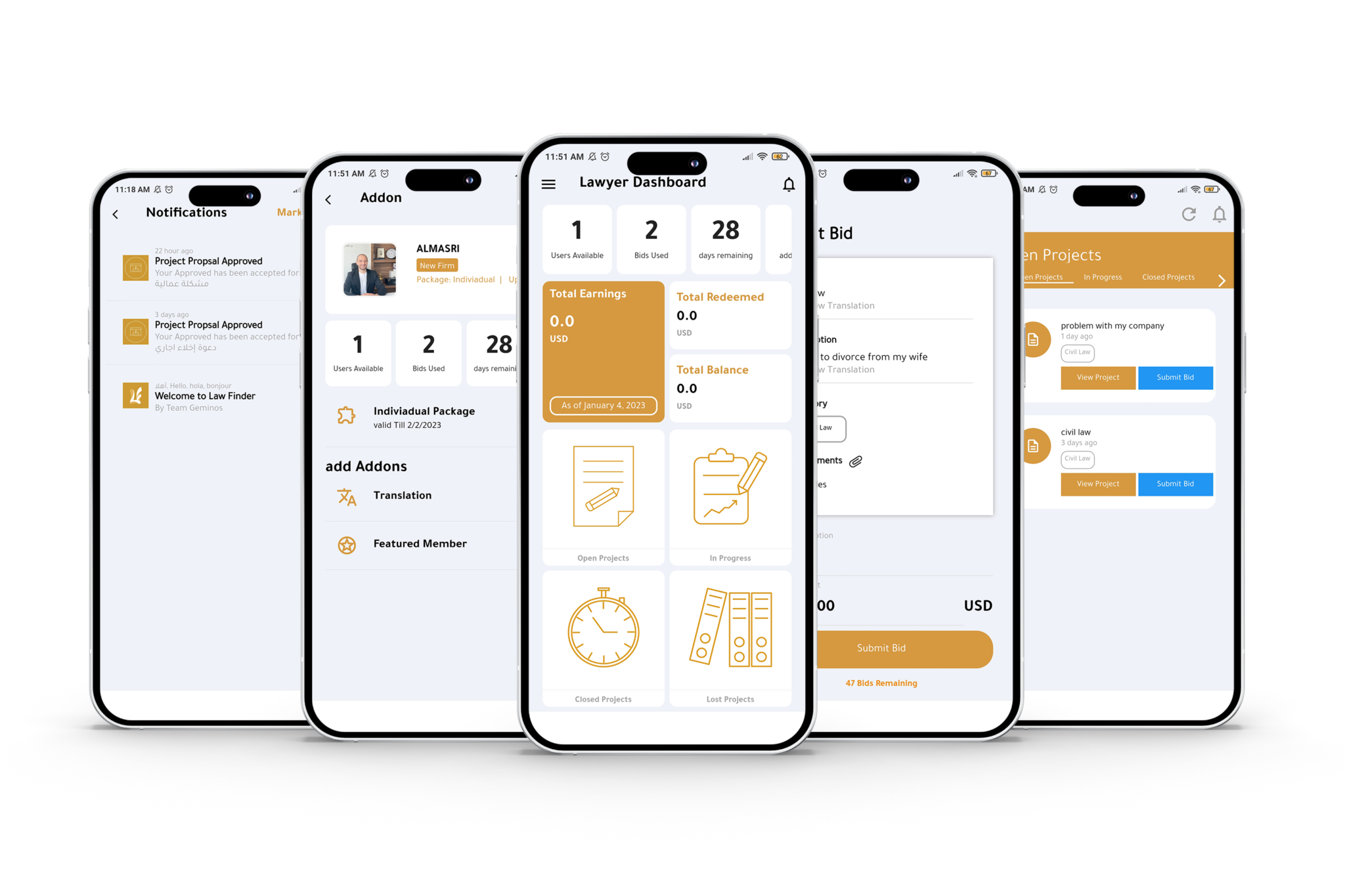 Law Finder – Online Legal Consultant Booking